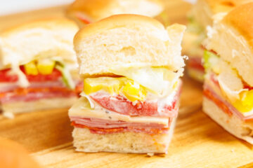 Cold Italian Sliders On Hawaiian Rolls | From Frozen