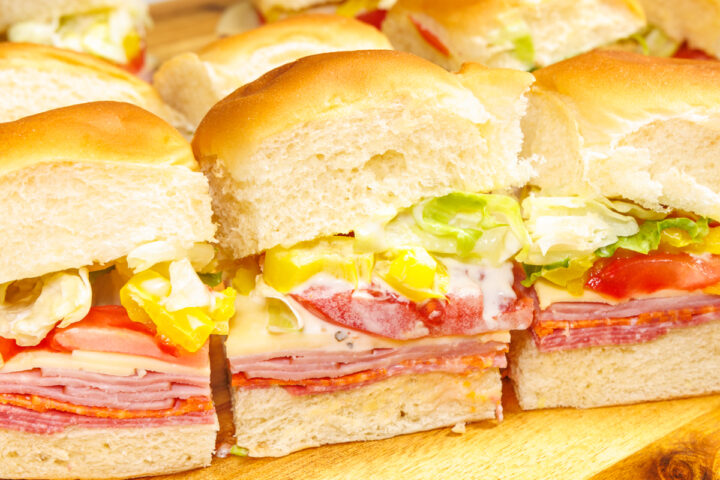 Cold Italian Sliders On Hawaiian Rolls | From Frozen