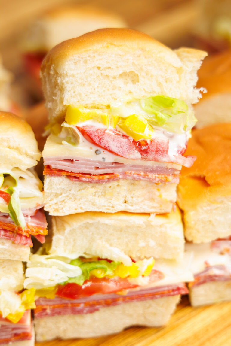 Cold Italian Sliders On Hawaiian Rolls | From Frozen